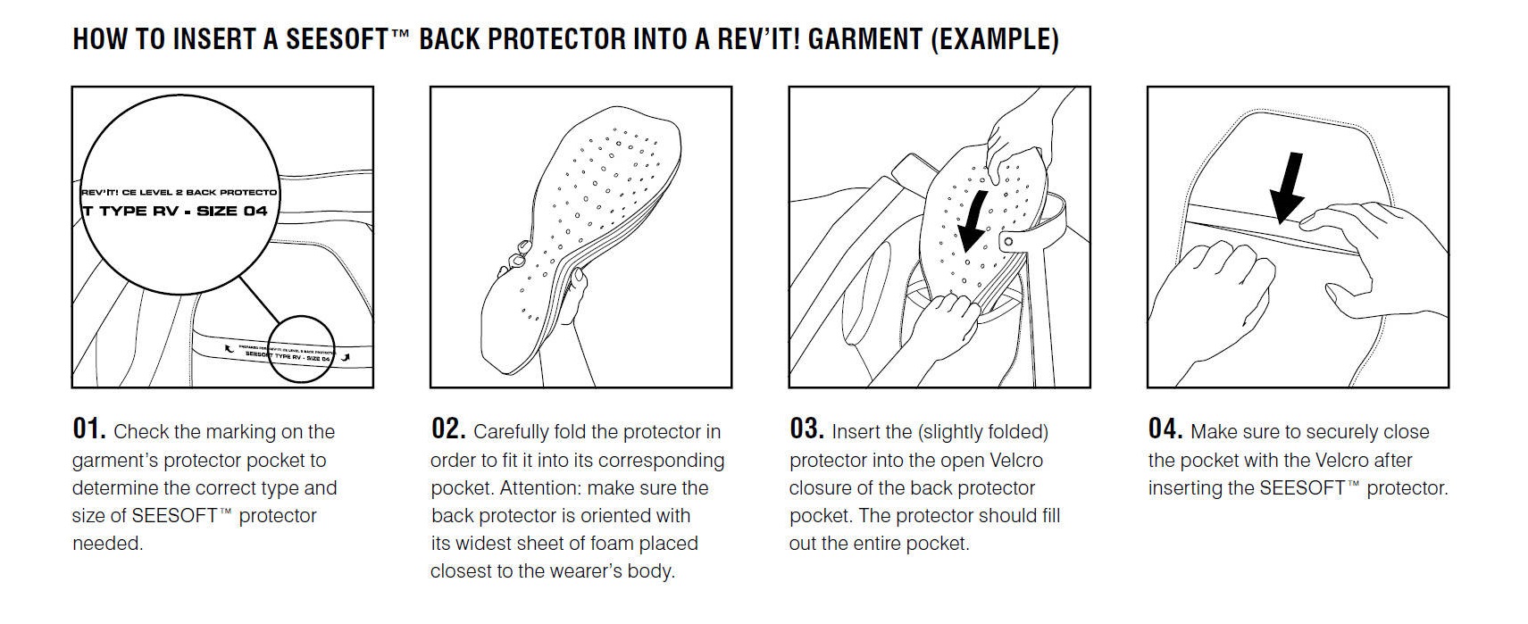 Revit Seesoft Air - Protection Dorsale | FortNine Canada